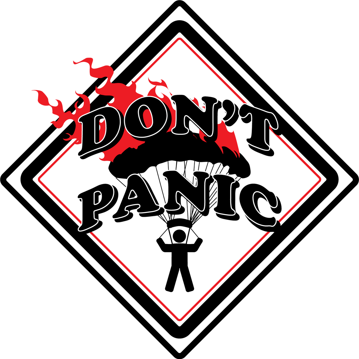 Don't Panic Sticker – Marc Leglise Photography
